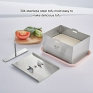 WORGEOUS 2 Sets Tofu Maker Kit Tofu Press Mold Wooden Soybean Tofu ...