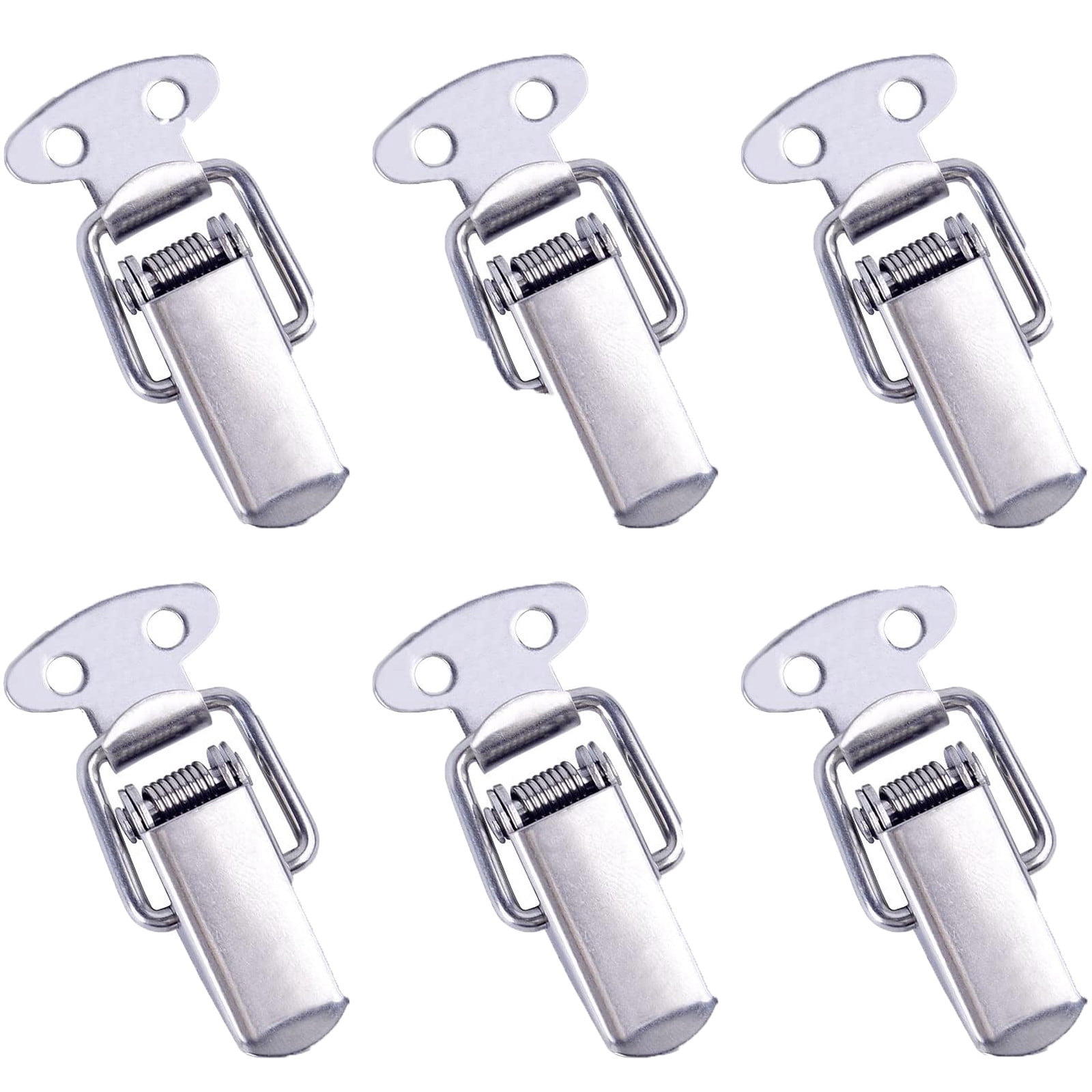 Stainless Steel Toggle Latch 6 Pack Heavy Duty Spring Loaded Clamp ...