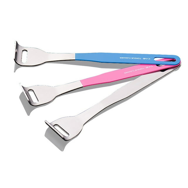 Stainless Steel Tongue Scraper Tongue Coating Cleaner Tool Tongue ... Stainless Steel Tongue Scraper Tongue Coating Cleaner Tool Tongue ...
