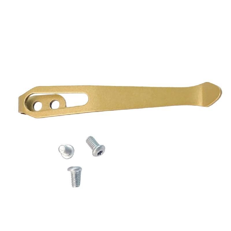 Stainless Steel Tool Pocket Clip Back Clamp for Handmade Cutter Customs ...