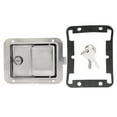 Stainless Steel Toolbox Lock Rv Handle Latch Paddle Lock With 2 Keys