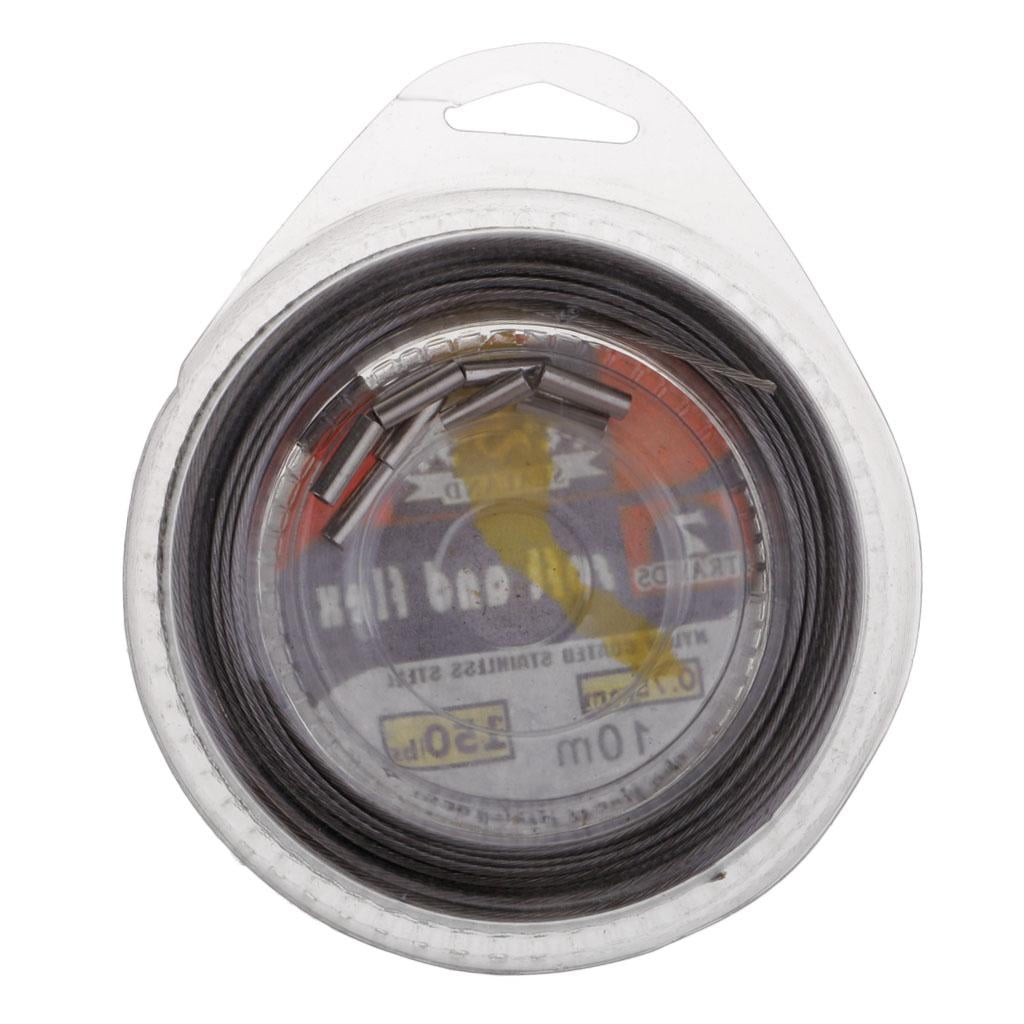Stainless Steel Trace Leader Fishing Line Coated Fishing Line Wire ...