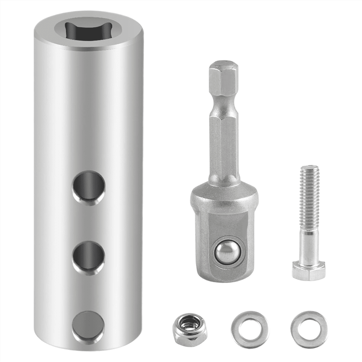 Stainless Steel Trailer Jack Electric Drill Adapter with A 1/2 in ...