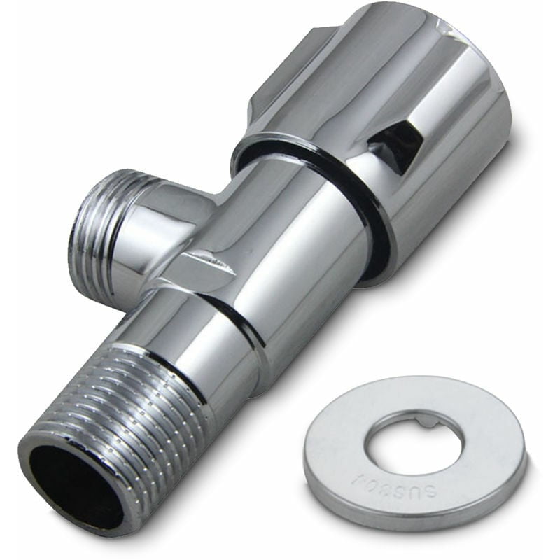 Stainless Steel Triangle Valve Toilet Water Heater Accessories Angle ...