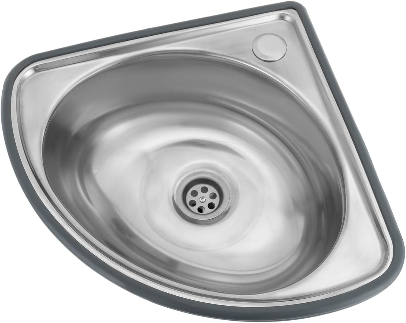 Stainless Steel Triangular Hand Basin Sink, Modern Wall-mounted ...