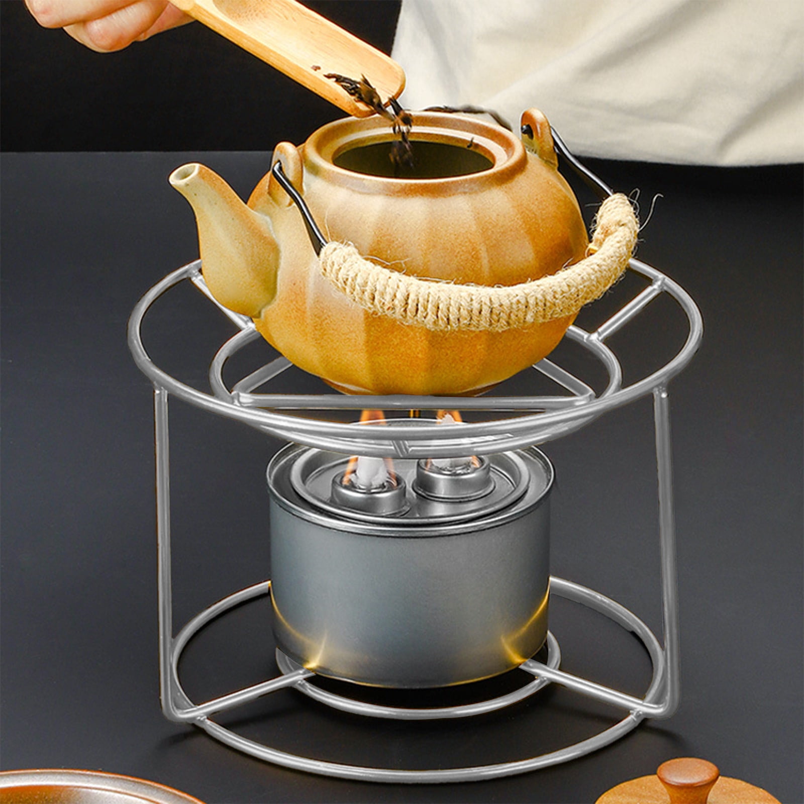 Stainless Steel Tripod Pot Rack, Compact Steam Rack Trivet, 6.61x6.61x4 ...