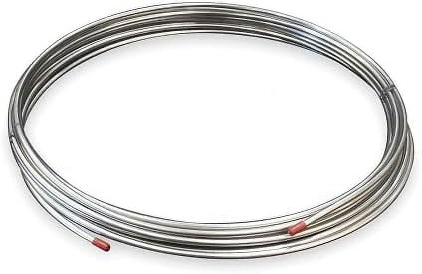 Stainless Steel Tubing Coil, Type 304-1/4" OD x 100 ft, .020 Wall ...
