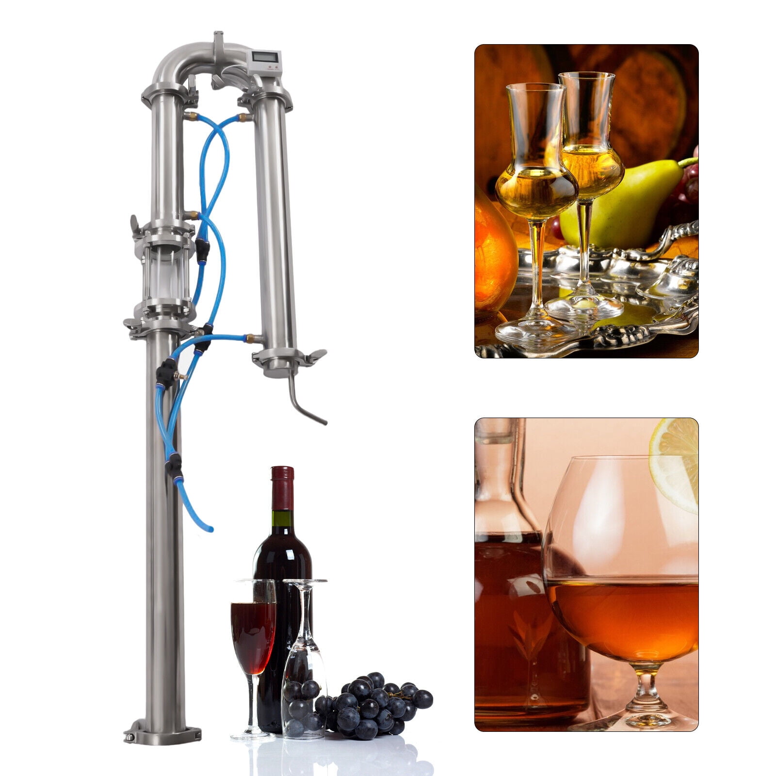 Stainless Steel Tubular Distillation Tower for Homebrewing – Complete ...
