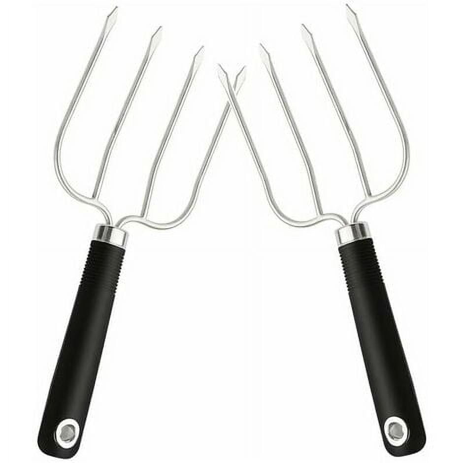 Stainless Steel Turkey Lifter Fork, Poultry Chicken Fork, Thanksgiving ...