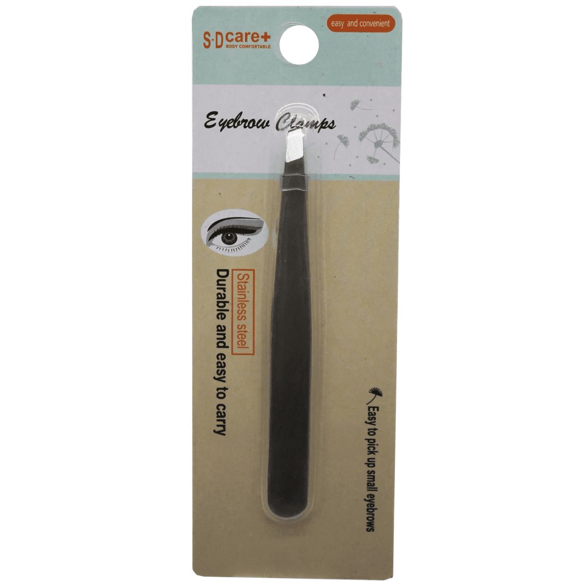 Stainless Steel Tweezers, Precision Fine Tip Design for Accurate Hair ...