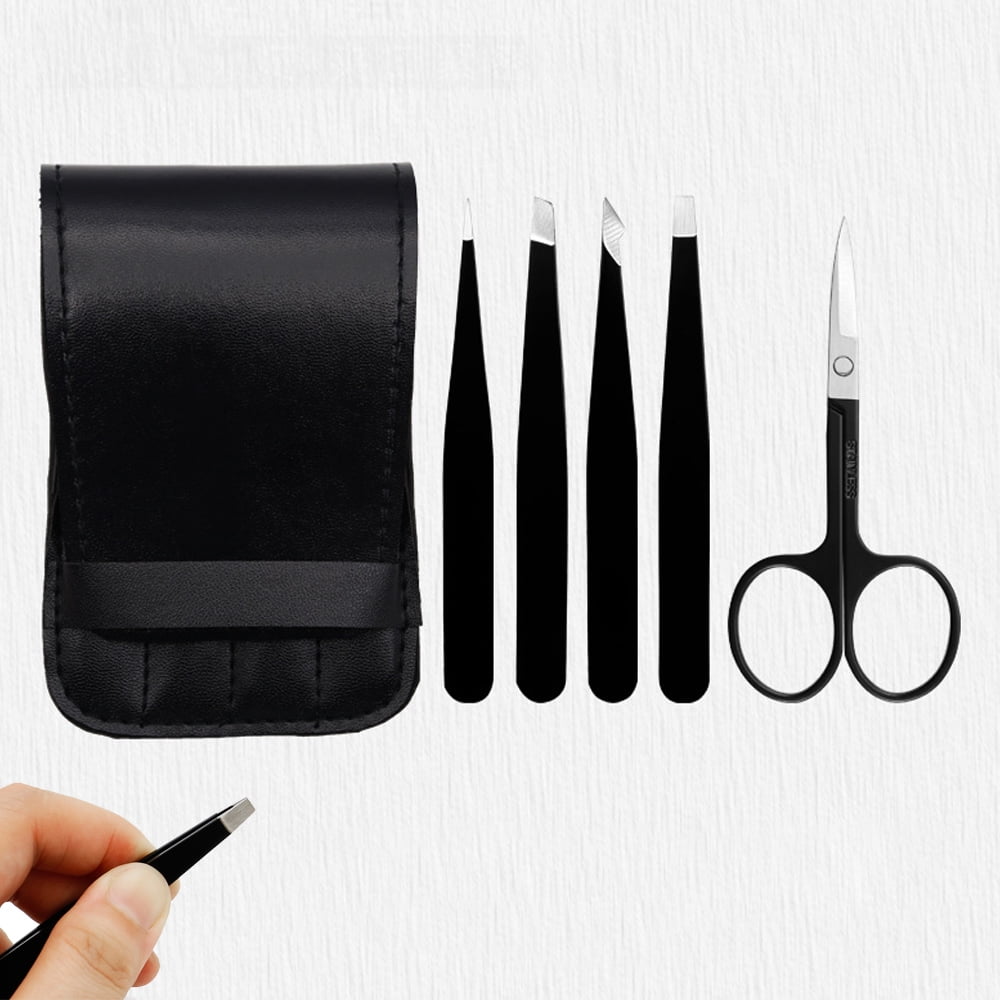 Stainless Steel Tweezers Set For Ingrown Hair Removal, Professional ...