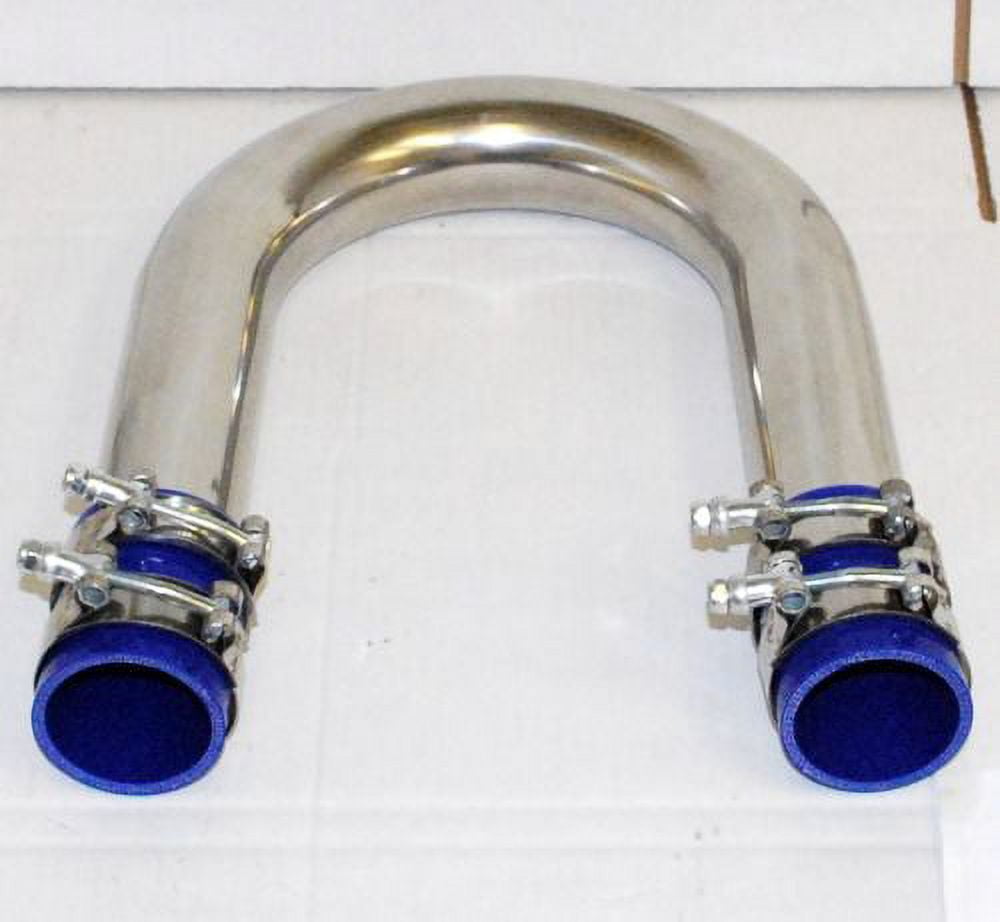 Stainless Steel U Piping 2"& 2 Coupler & 4 Clamps 2" U Bolt Clamp ...