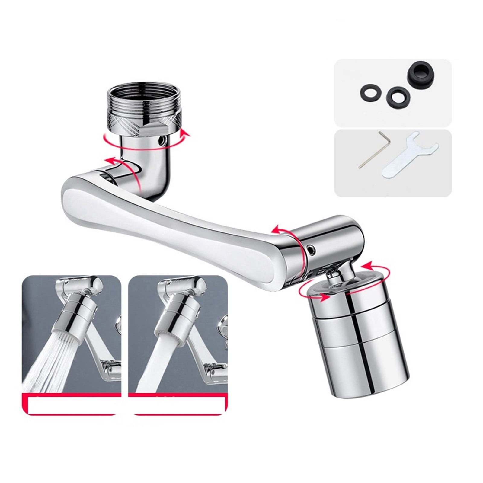Stainless Steel Universal 1080 °Swivel Robotic Arm Swivel Extension ...