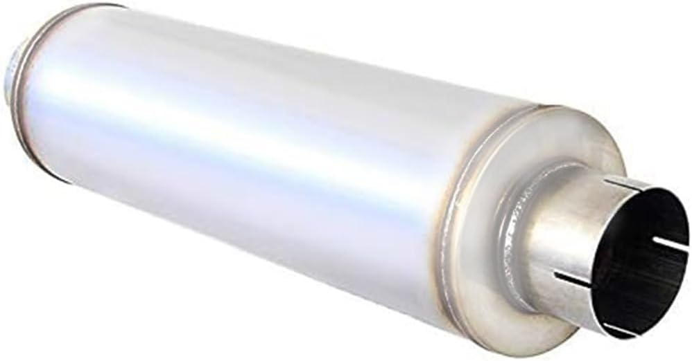 Stainless Steel Universal Performance Diesel Muffler Exhuast Pipe (4"ID ...