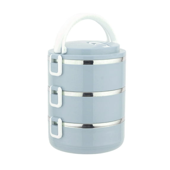 Stainless Steel Vaccum Cup Soup Lunch Box Storage Stackable Warmer Food ...