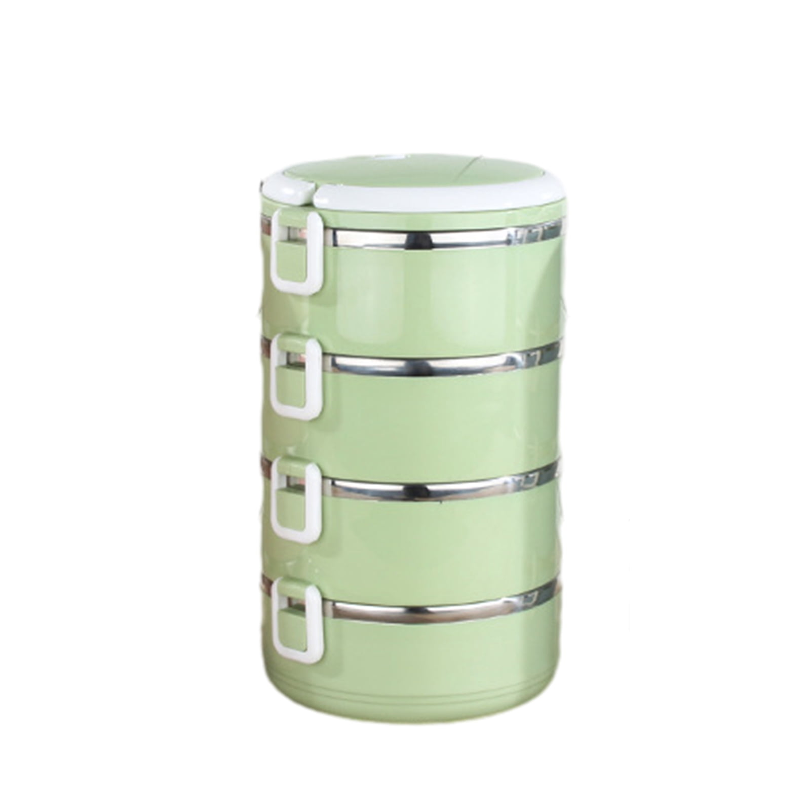 Stainless Steel Vaccum Cup Soup Lunch Box Storage Stackable Warmer Food ...