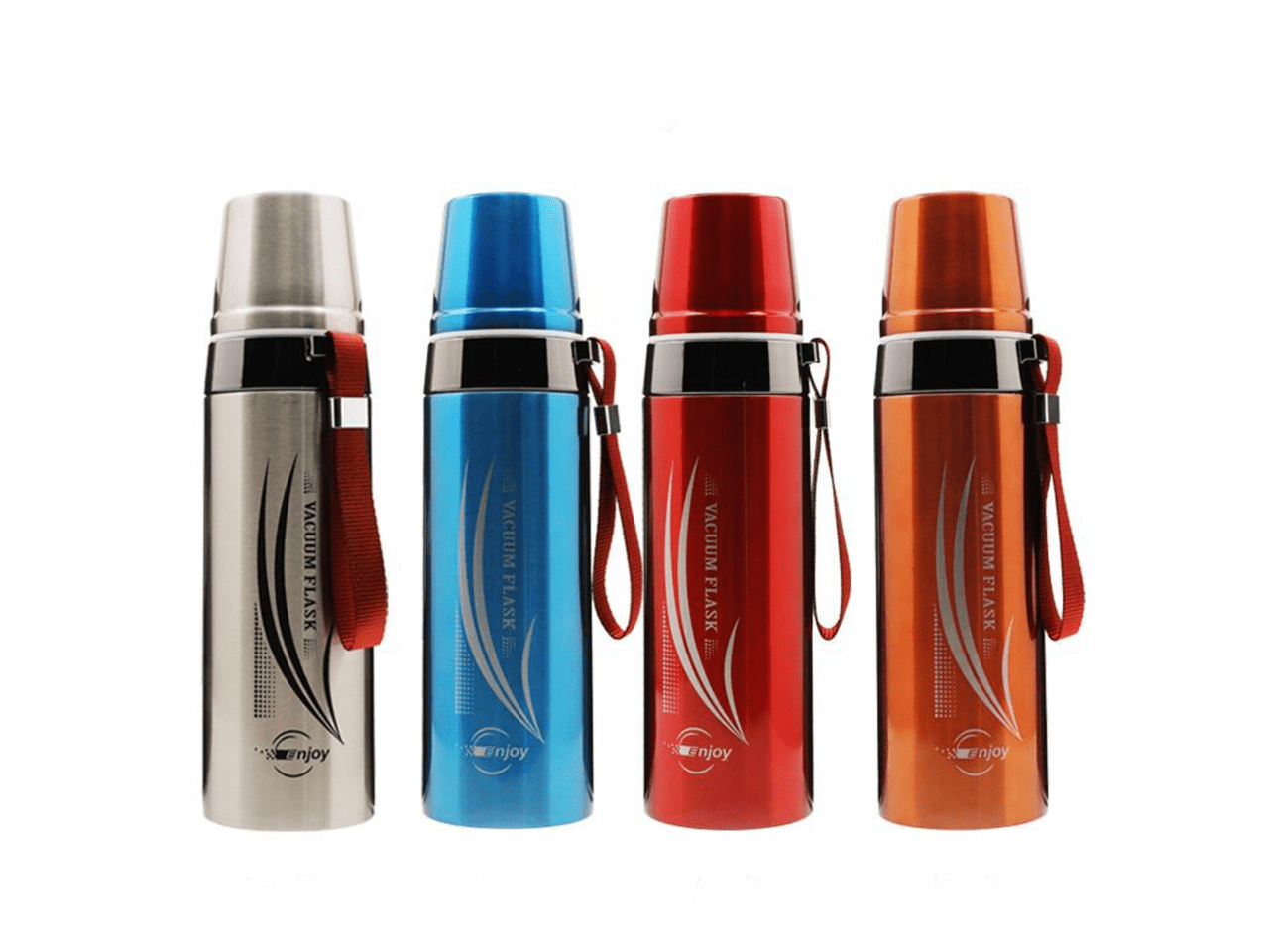 Stainless Steel Vacuum Flask Double Wall Insulated Bullet flask 650ML ...