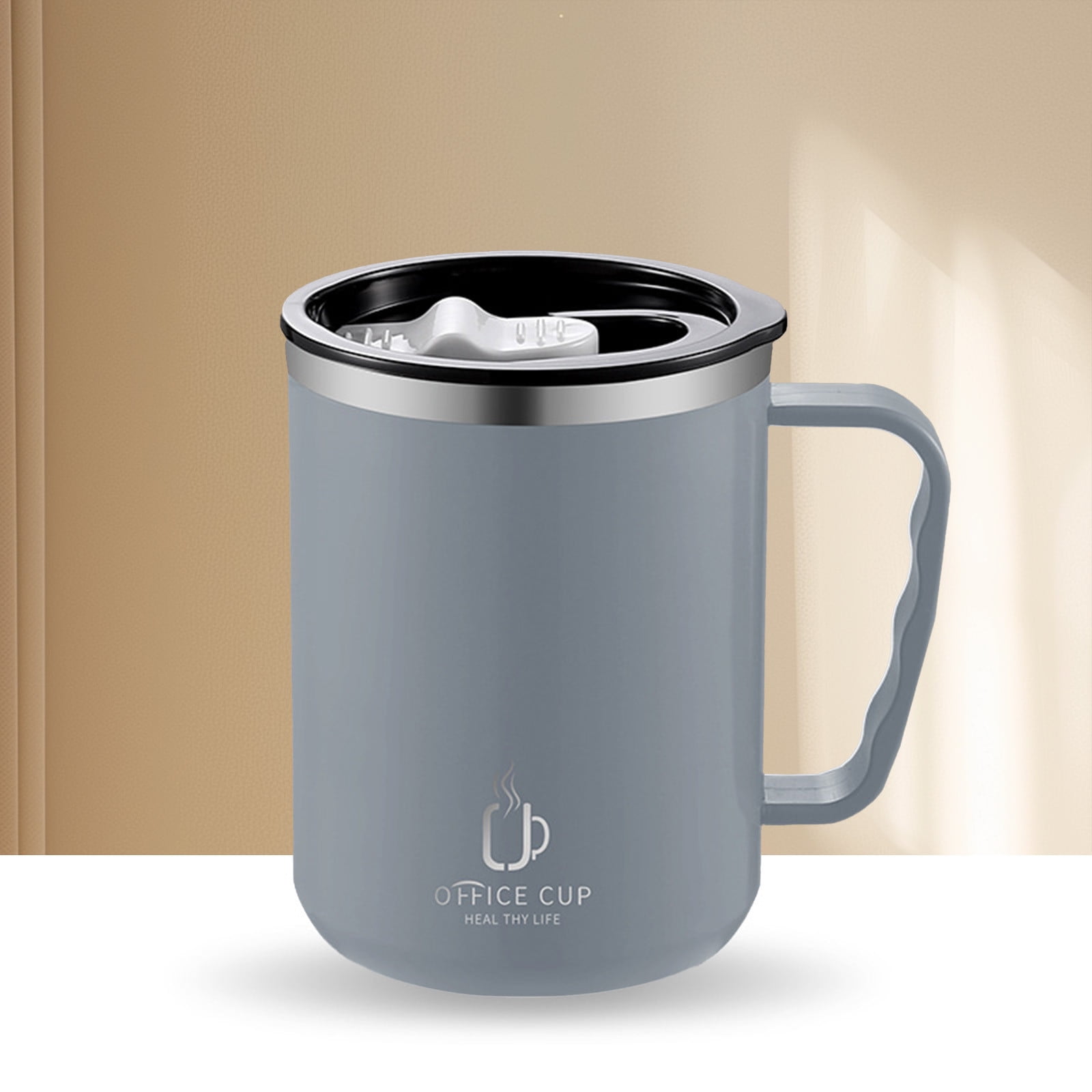 Stainless Steel Vacuum Insulated Coffee Mug With Handle And Lid16ozdouble Wall Vacuum Travel