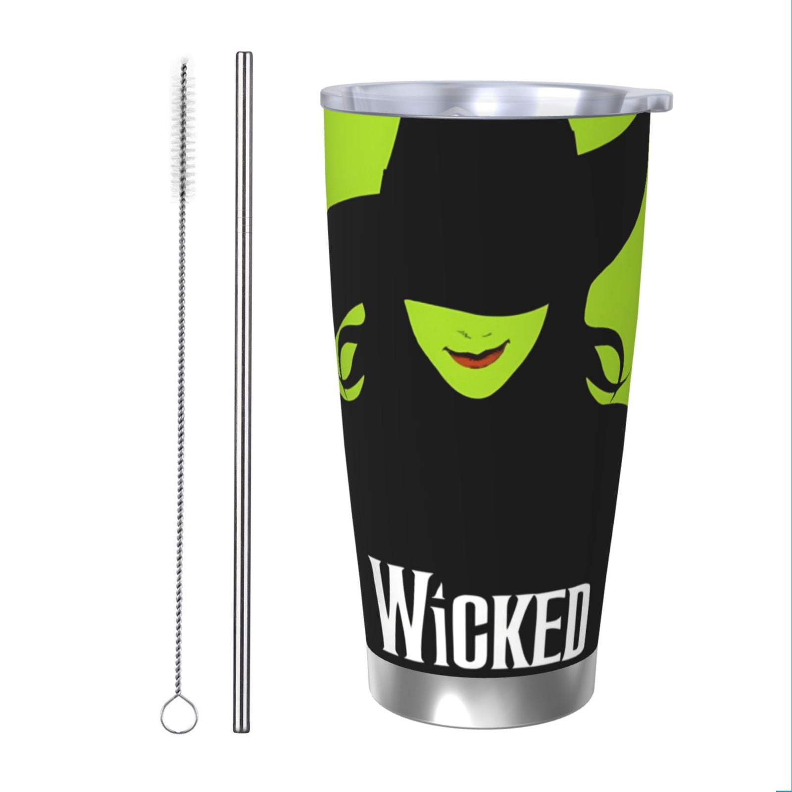 Stainless Steel Vacuum Insulated Mug, Black Wicked The Musical 20oz Ice ...
