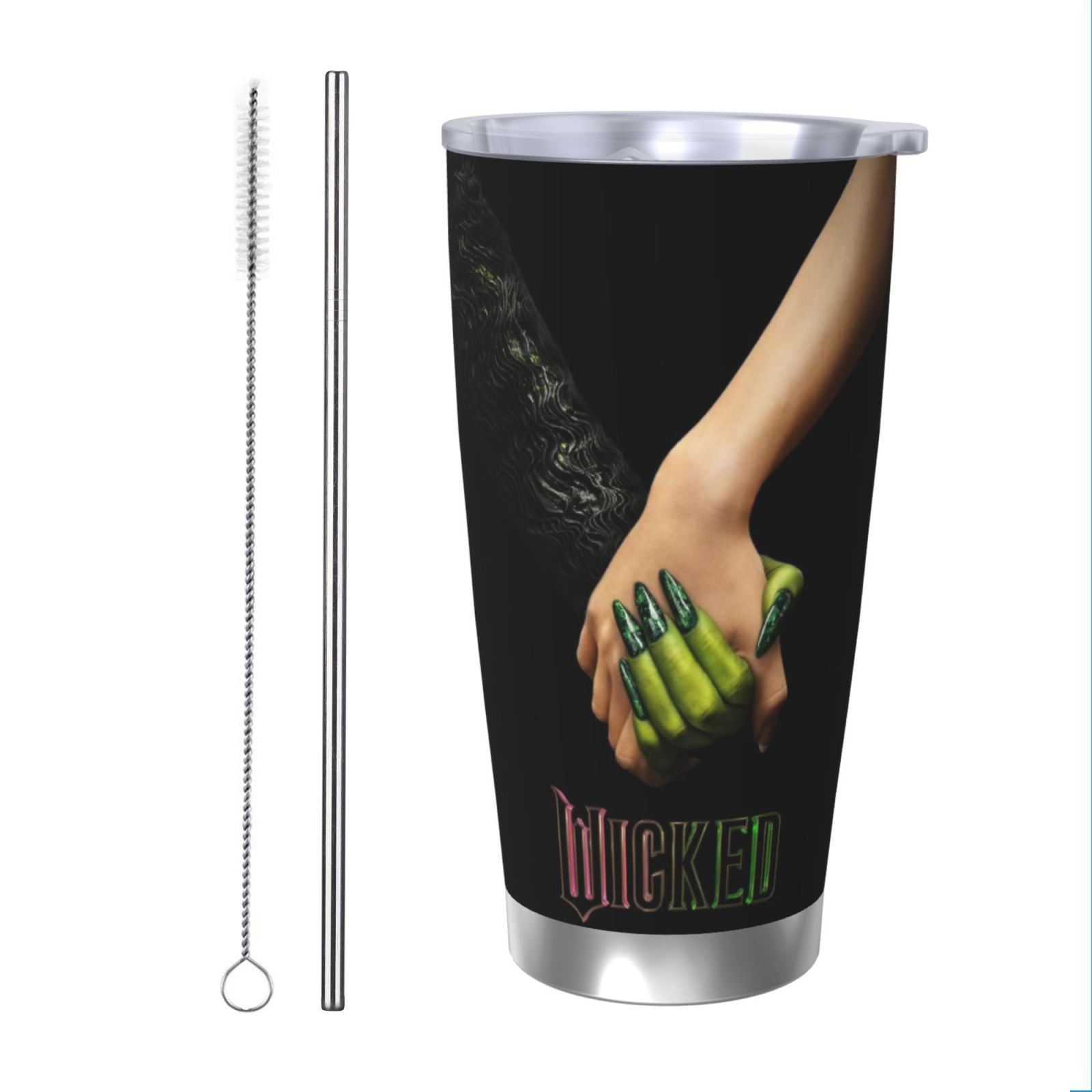 Stainless Steel Vacuum Insulated Mug, Black Wicked The Musical 20oz Ice ...