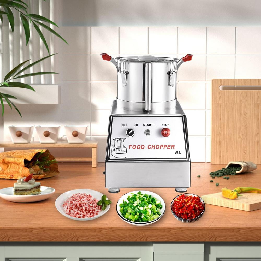 Stainless Steel Vegetable Slicer Processor, Electric Chopper for Fruits ...