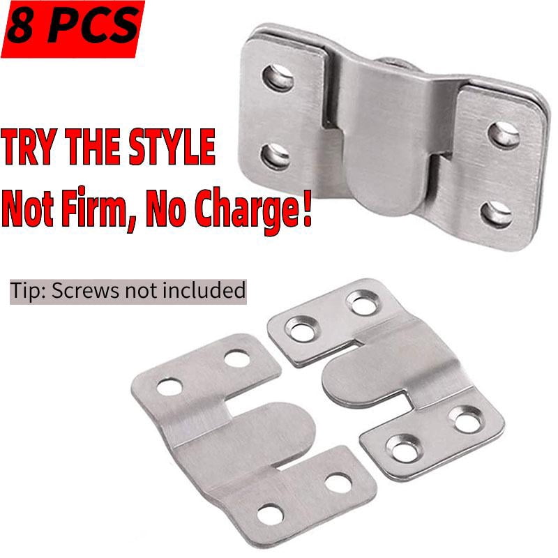 "Stainless Steel Wall Hooks for Picture Frames, Mirrors & Headboards ...