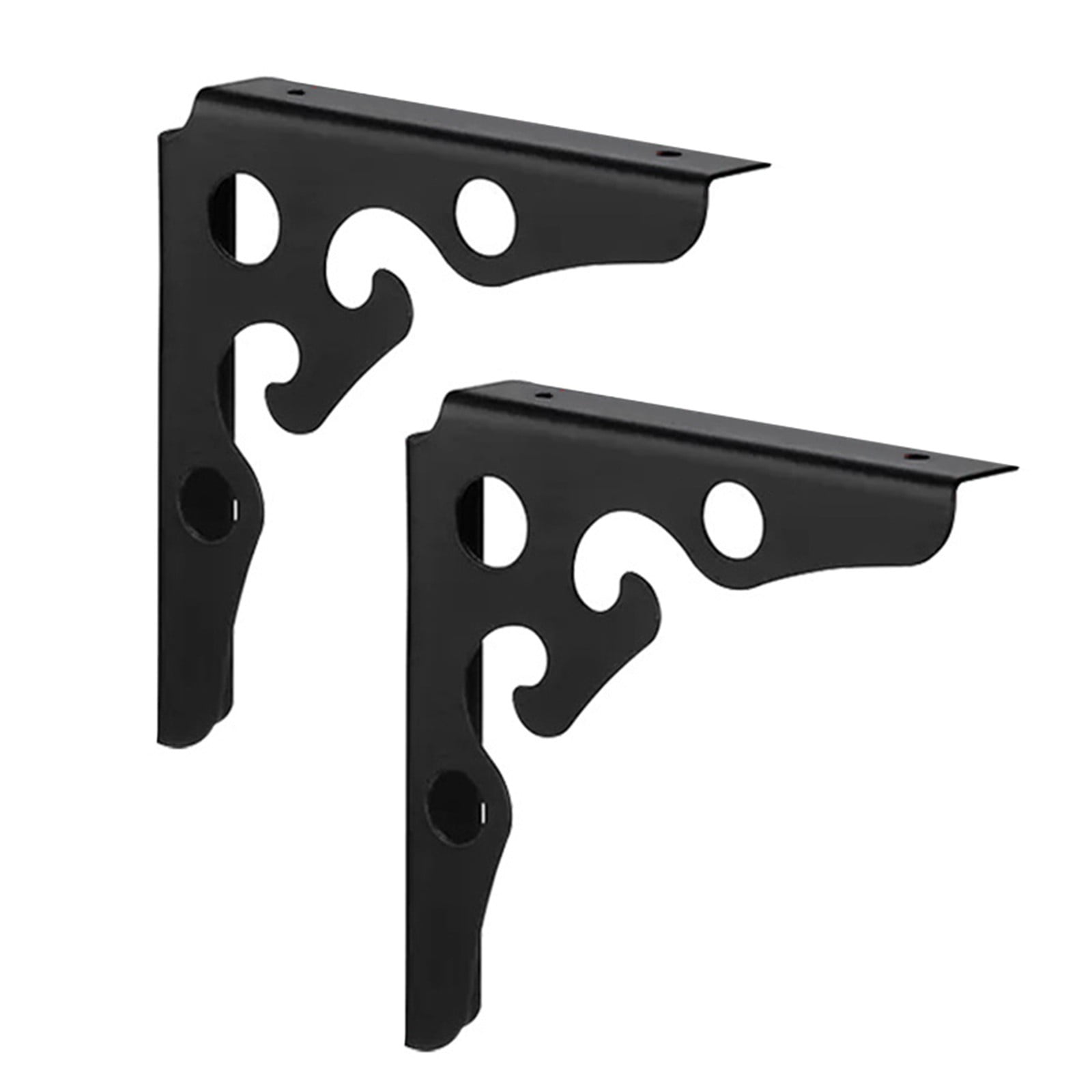 Stainless Steel Wall Mount Bracket Tripod Support for Cabinets Shelves ...