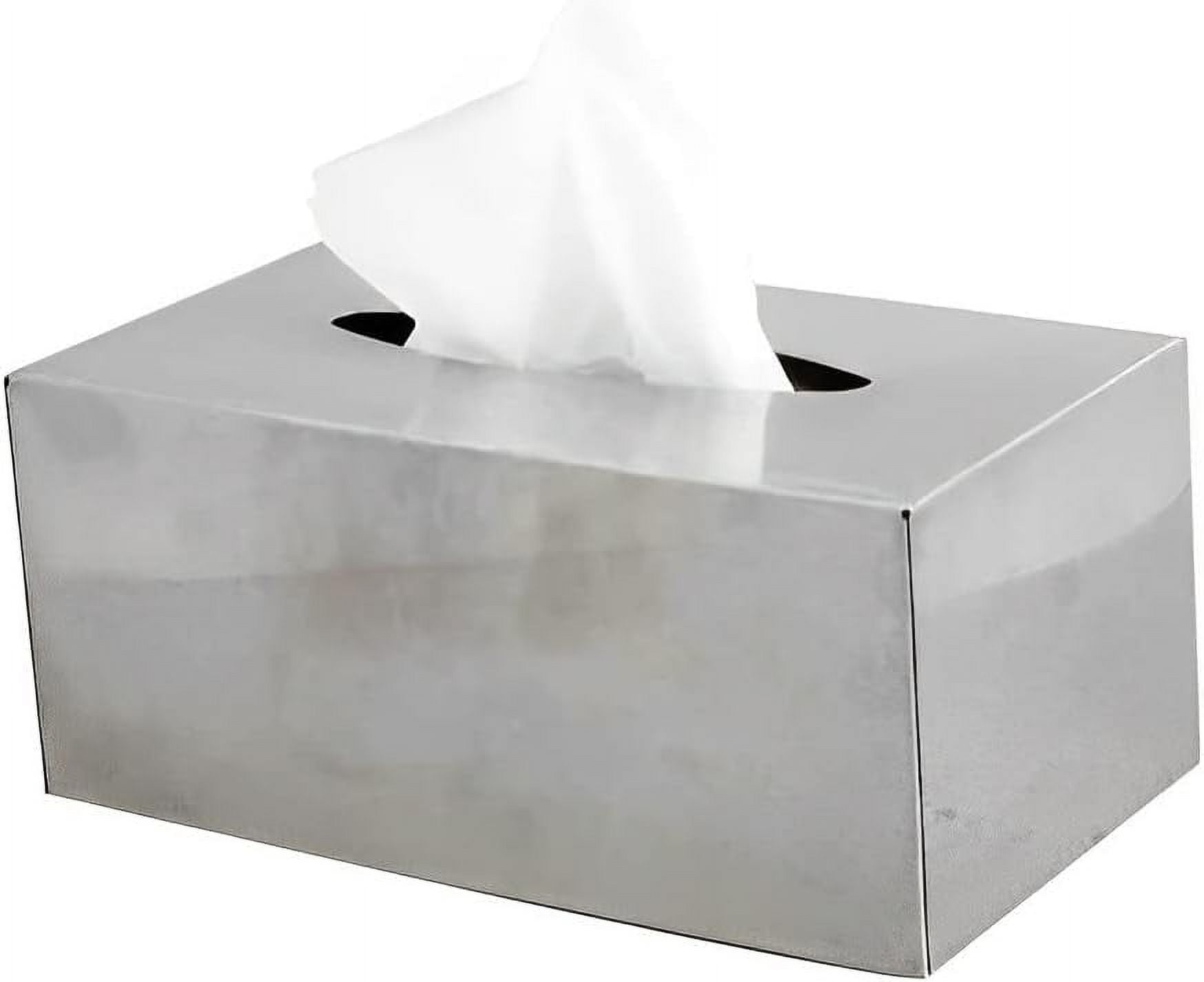 Stainless Steel Wall Mounted Tissue Box Cover - Modern & Elegant ...