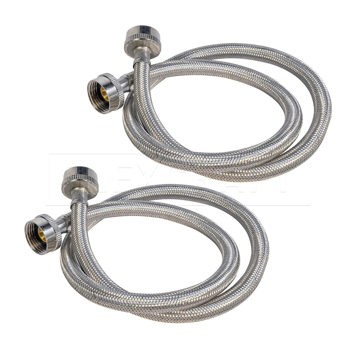 Flexcraft Stainless Steel Washing Machine Connector Hose - Walmart.com