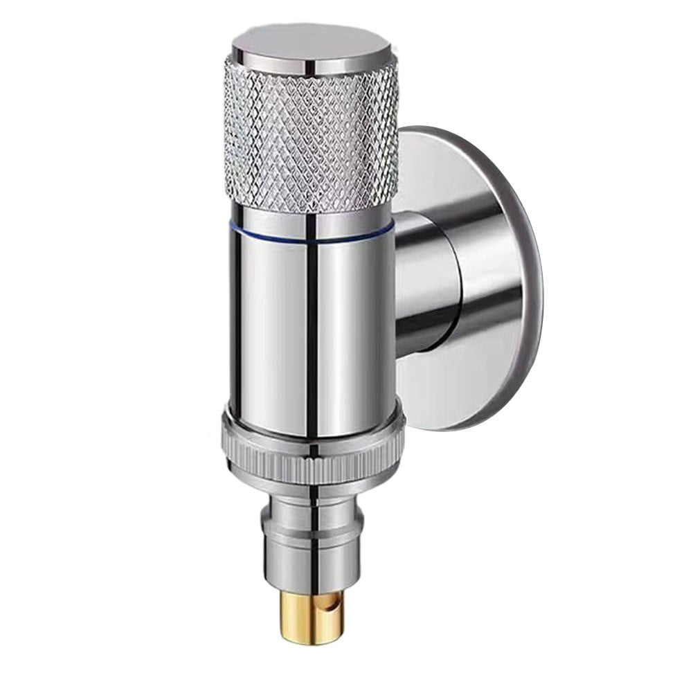 Stainless Steel Washing Machine Faucet Water Stop Quick Opening Angle ...