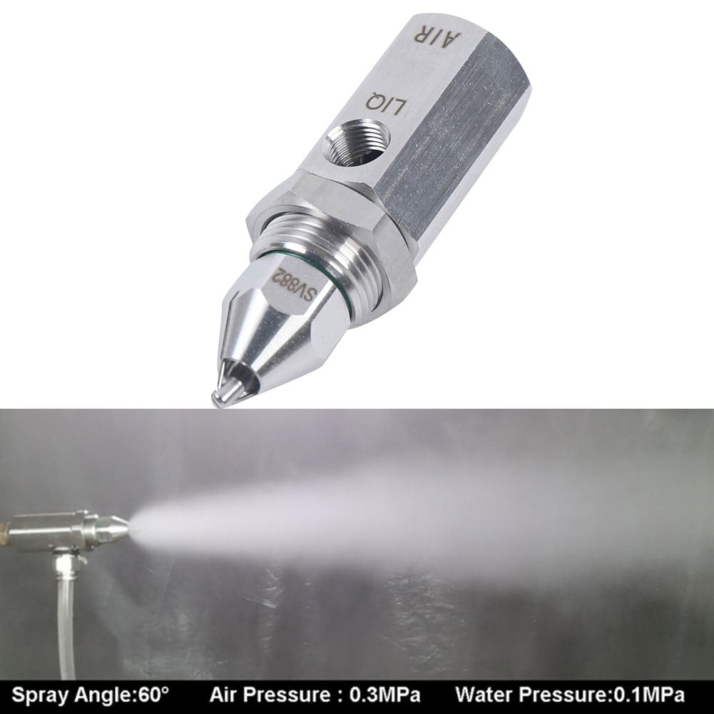 Stainless Steel Washing Nozzle Air Nozzle Dry Fog Nozzle 30-80 Angle ...