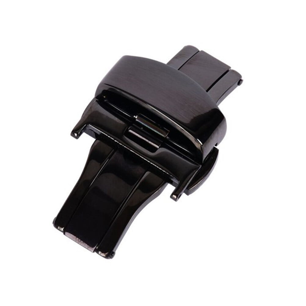 Stainless Steel Watch Buckle Double Push Button Deployment Clasp For ...