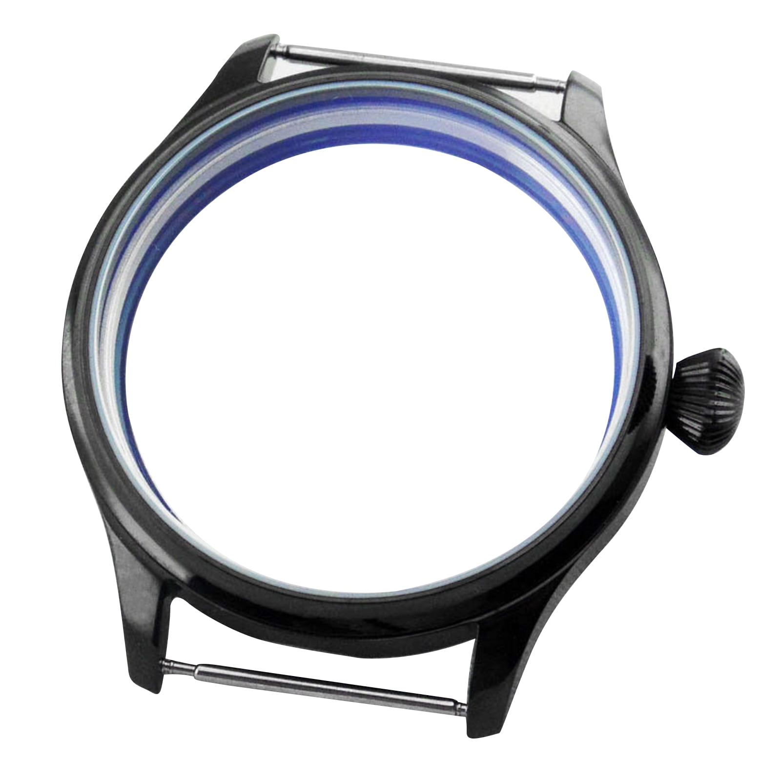 Stainless Steel Watch Movement Case Watch Case For ETA 6498 6497 Hand ...