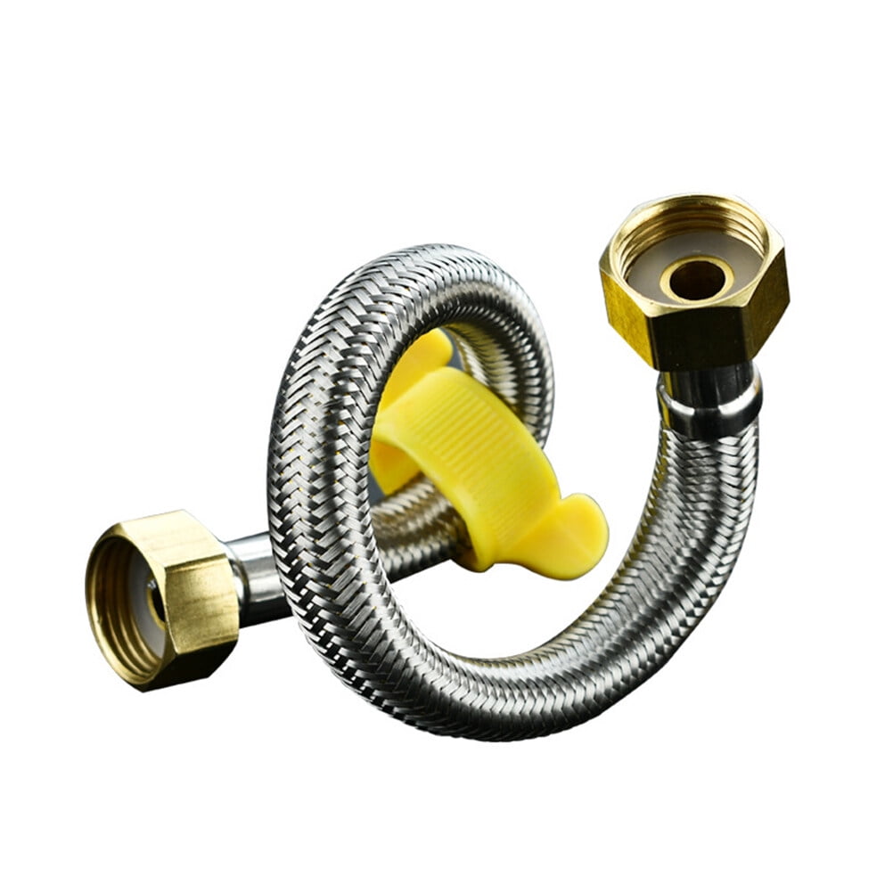 Stainless Steel Water Hose Heavy Duty Flexible Hose Hot and Cold Water ...