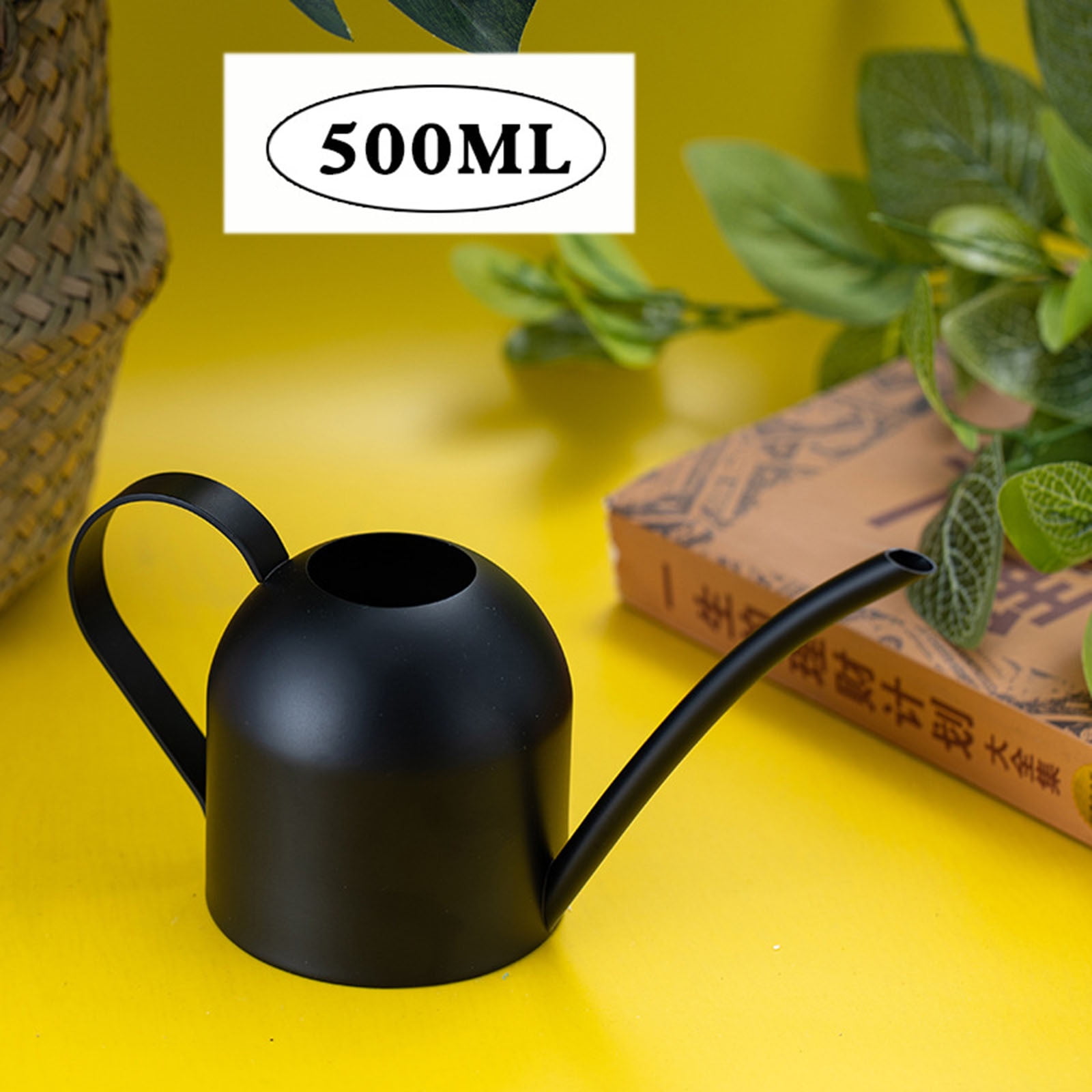 Stainless Steel Watering Can for Indoor & Outdoor Plants | 500ml/1000ml ...