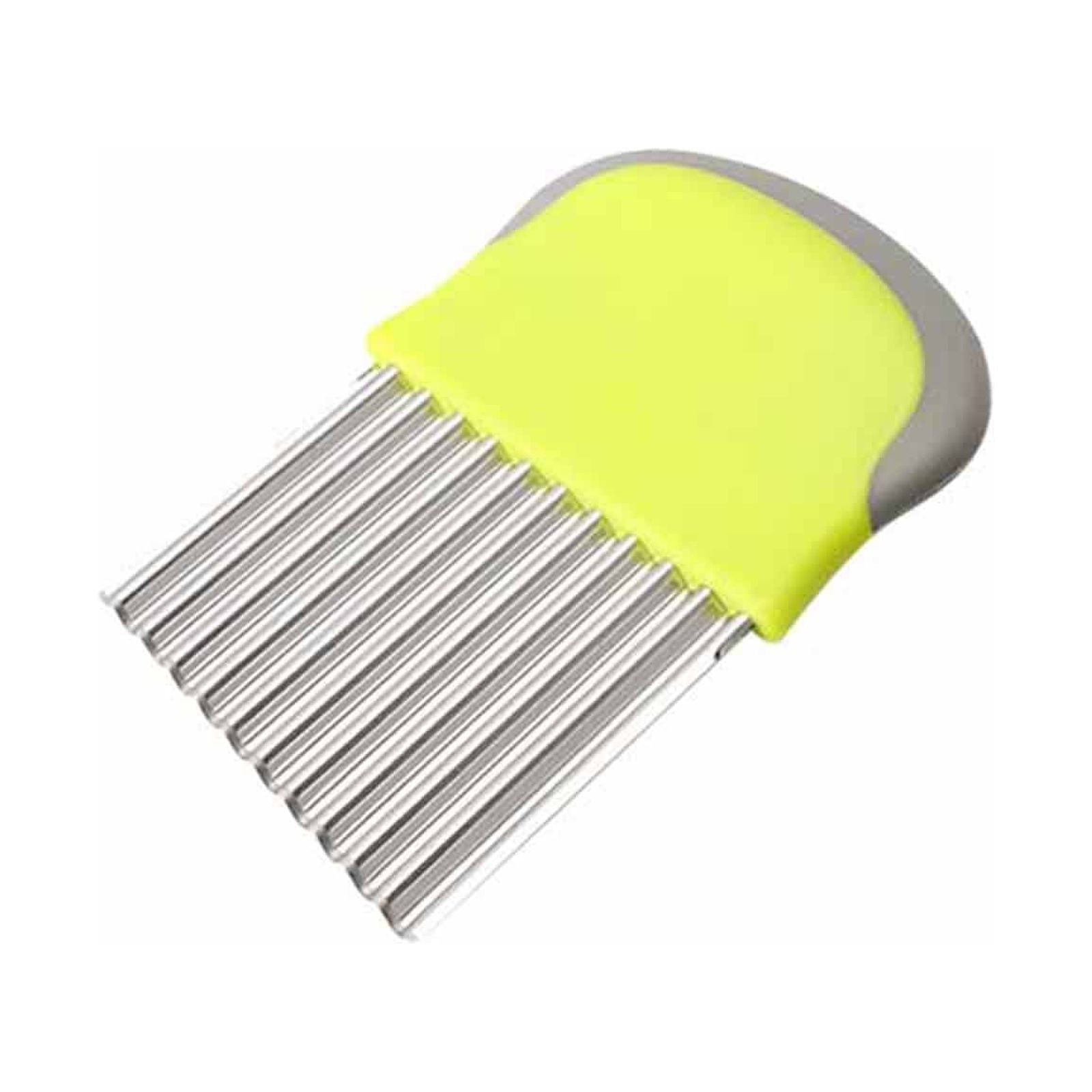 Stainless Steel Wave Cutter Potato Cutter For Potatoes, Wrinkles ...