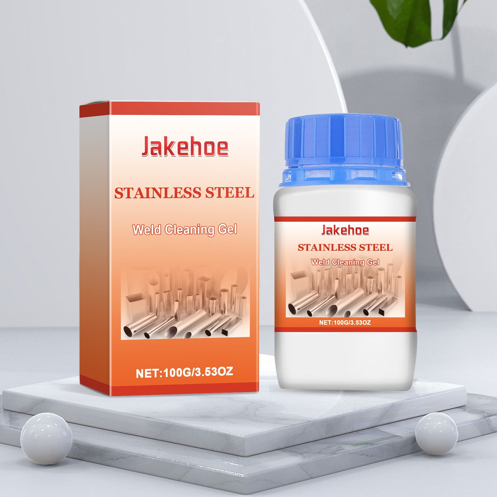 Stainless Steel Weld Cleaning Gel | Rust & Oxide Remover | 100ml Tube ...