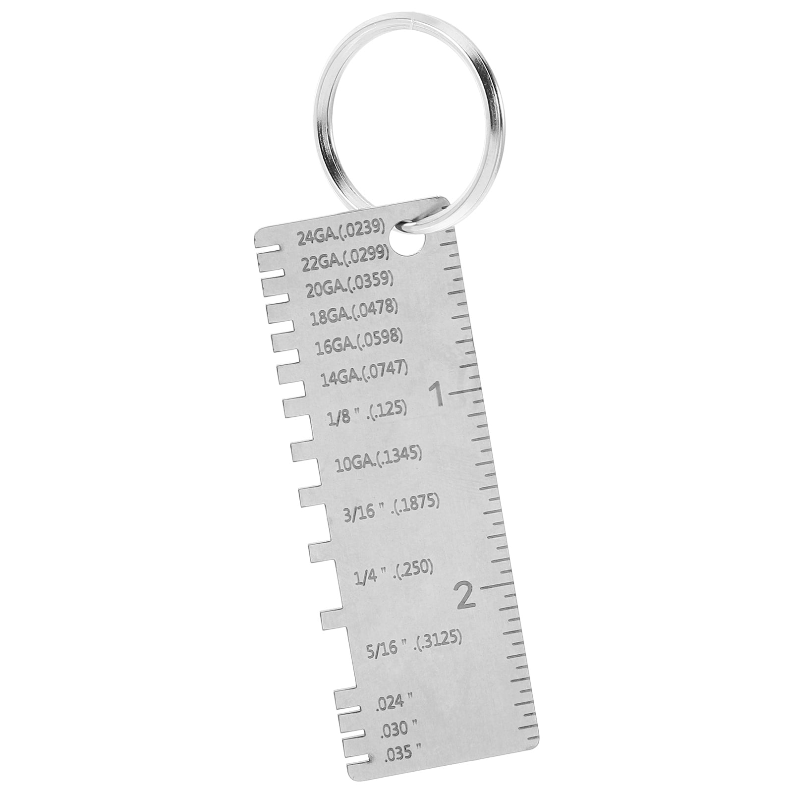 FONDOTIN Wire Gauge Tool for Welding Metal Fabrication Measurement ...