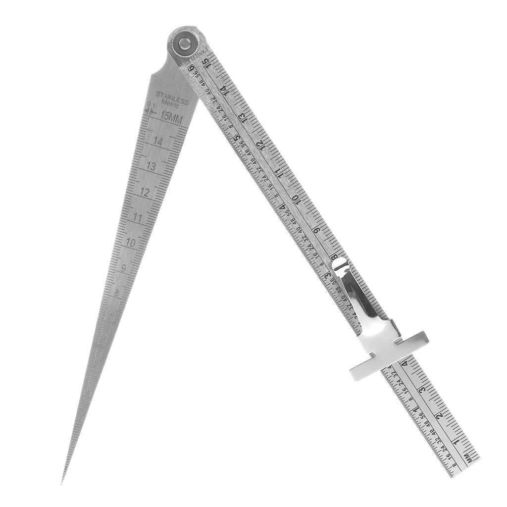 Stainless Steel Welding Taper Gage Feeler Gauge Hole Inspection Test ...