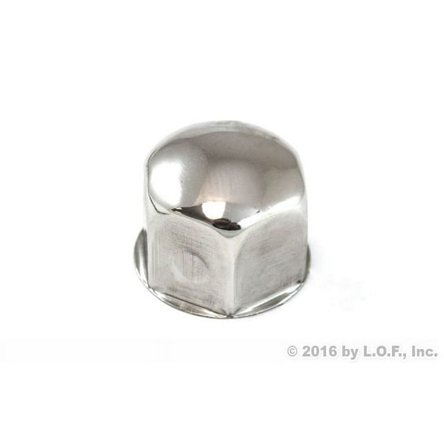 Stainless Steel Wheel Simulators 41MM Short Lug Nut Cover - Walmart.com