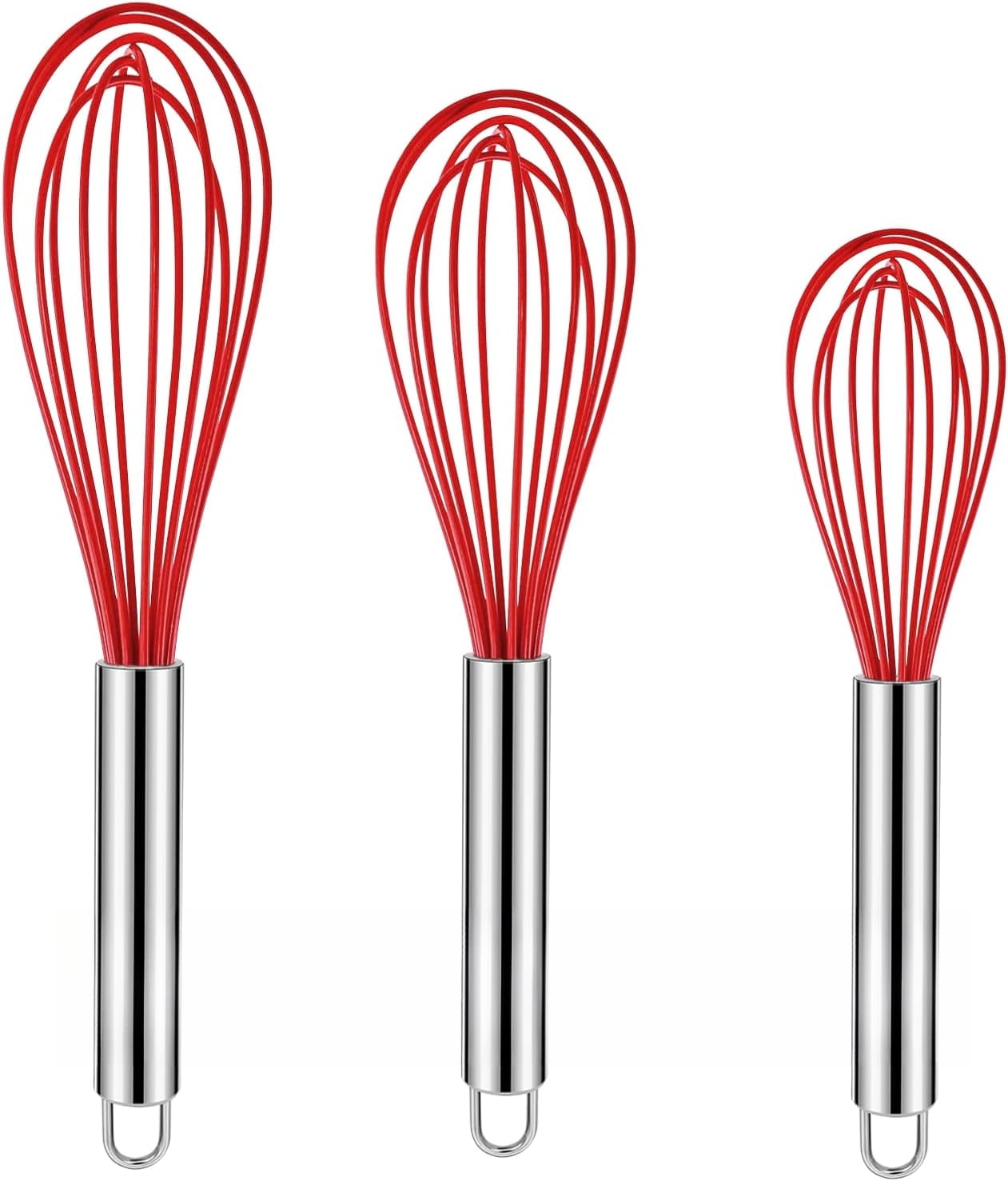 Stainless Steel Whisk Semi-Automatic Rotary Kitchen Whisk Kitchen Wisk ...