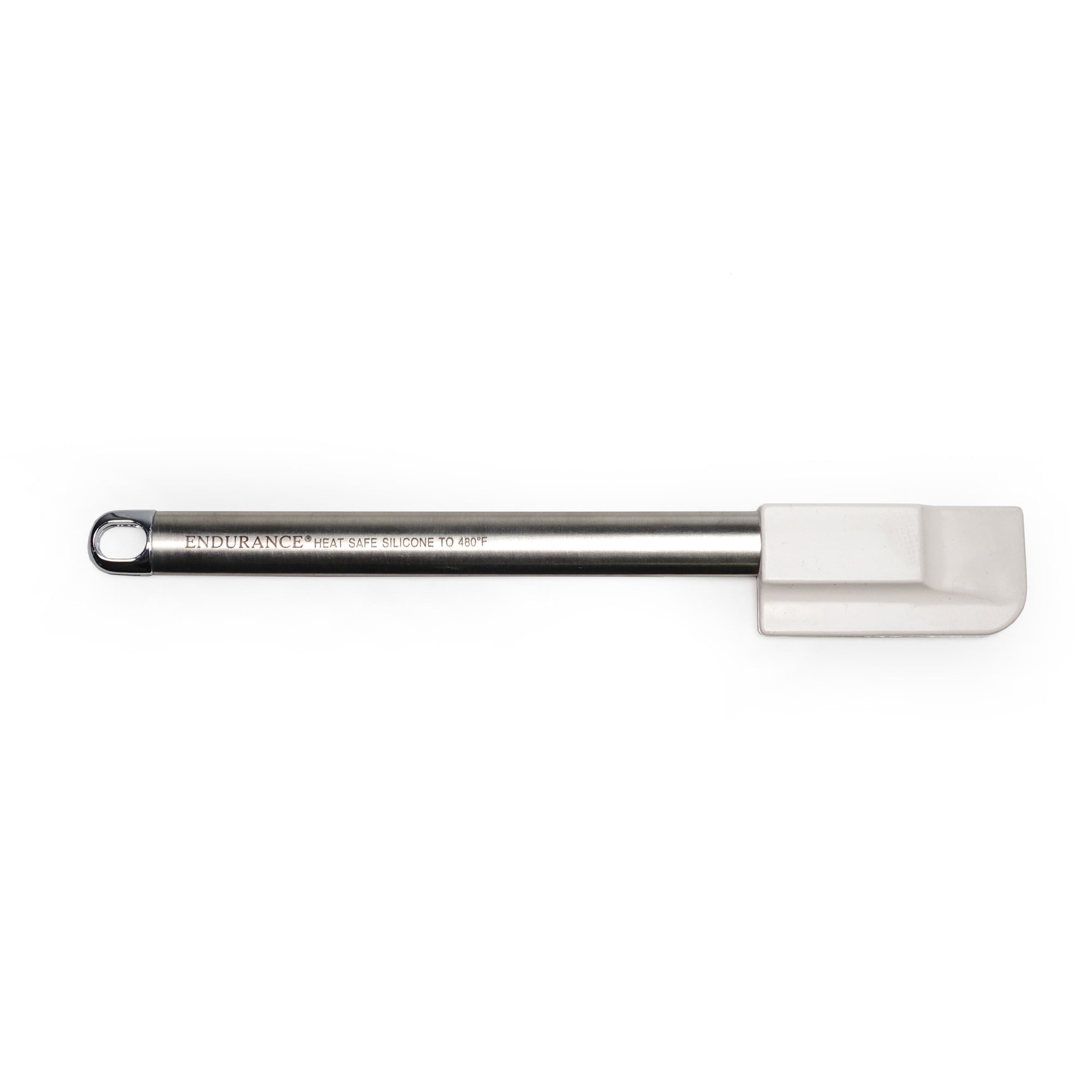 Stainless Steel White Silicone Spatula Small White 9.5 inch - Walmart.com