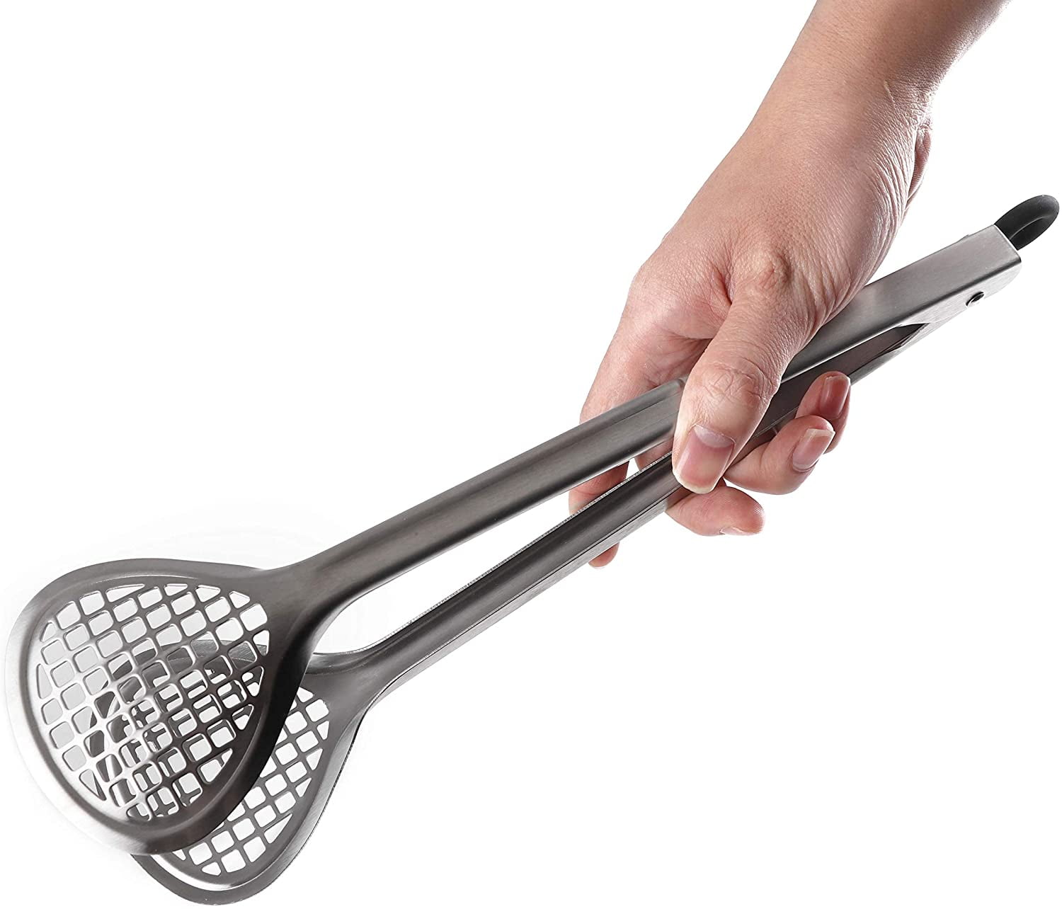 Stainless Steel Wide Grill Serving Food Tongs/Fry tongs -12 Inch ...