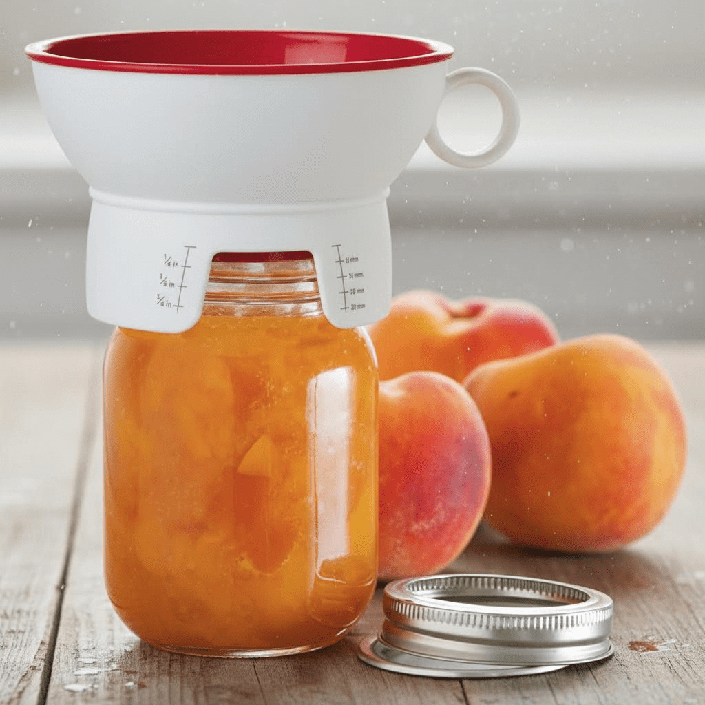 Stainless Steel Wide Mouth Canning Funnel for Effortless, Drip-Free ...
