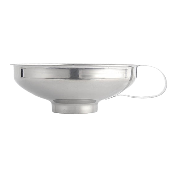 Stainless Steel Wide Mouth Funnel Thickened Large Diameter Leakproof ...