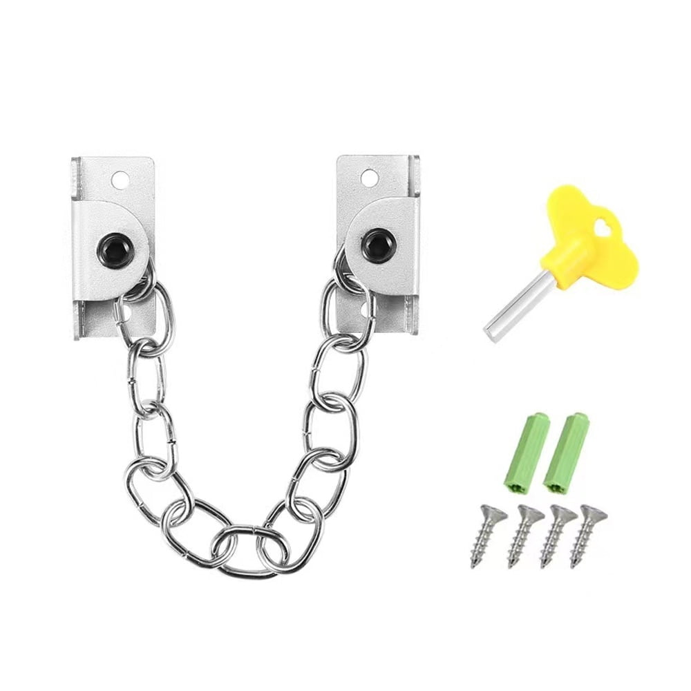 Stainless Steel Window Chain Lock,Guard Door Restrictor Child Window ...