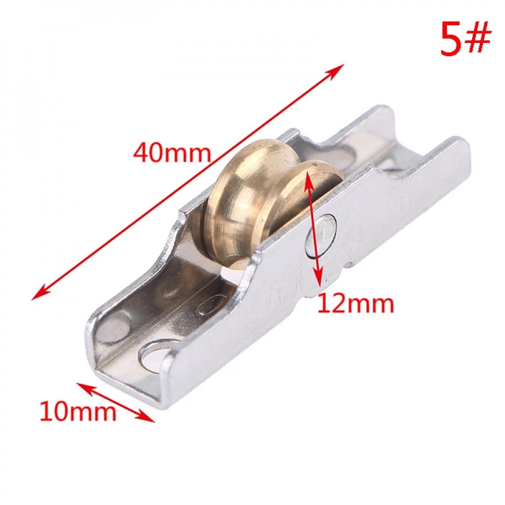 Stainless Steel Window Pulley Glass Sliding Door Roller Runner Display ...