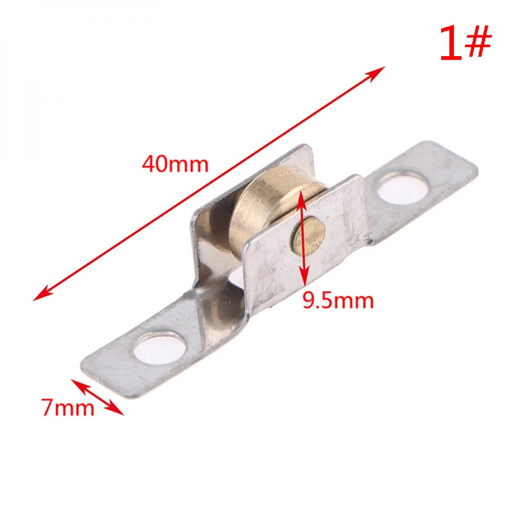 Stainless Steel Window Pulley Glass Sliding Door Roller Runner Display ...