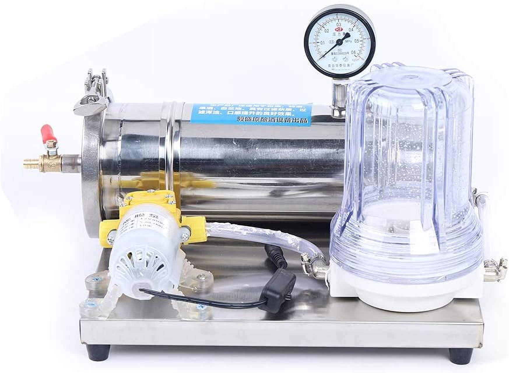 Stainless Steel Wine Beer Mead Liquid filter, Three-stage Filtration ...