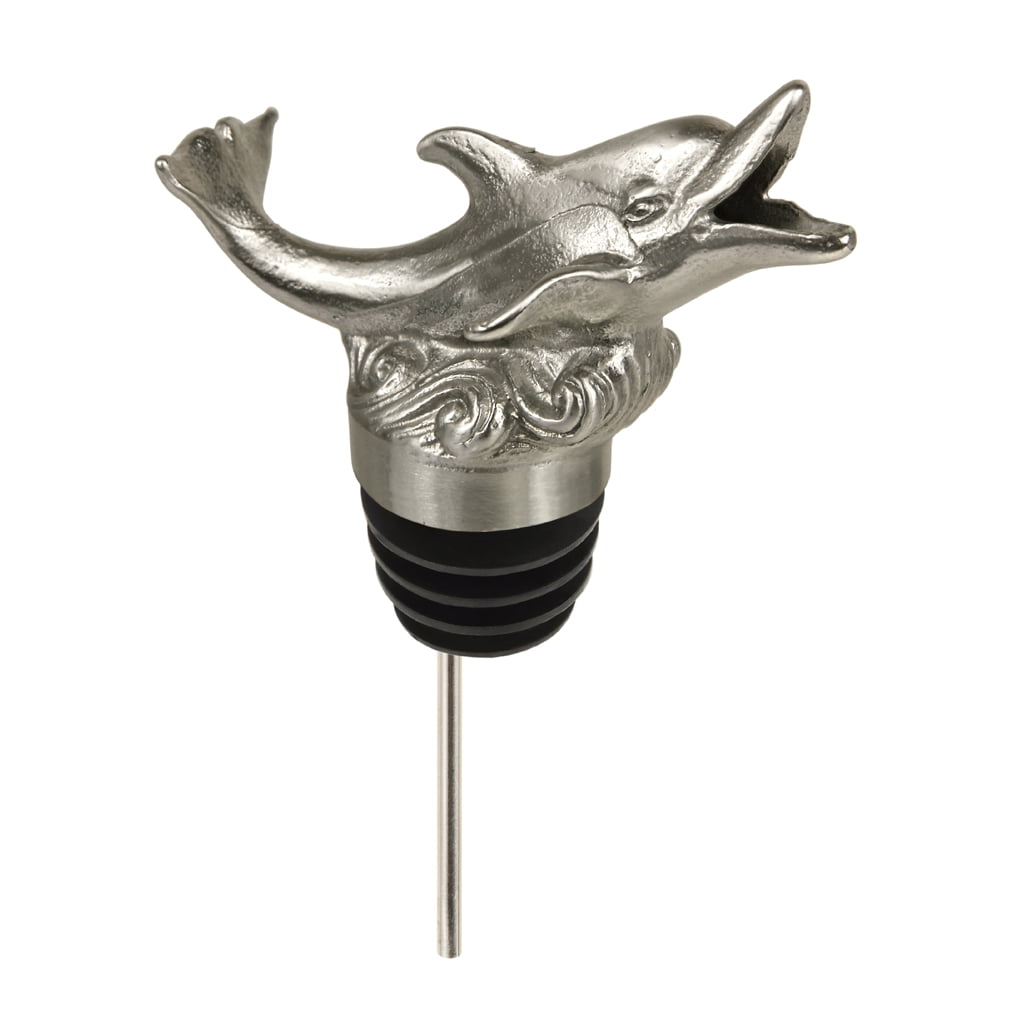 Stainless Steel Wine Pourer Aerator - Dolphin - Walmart.com